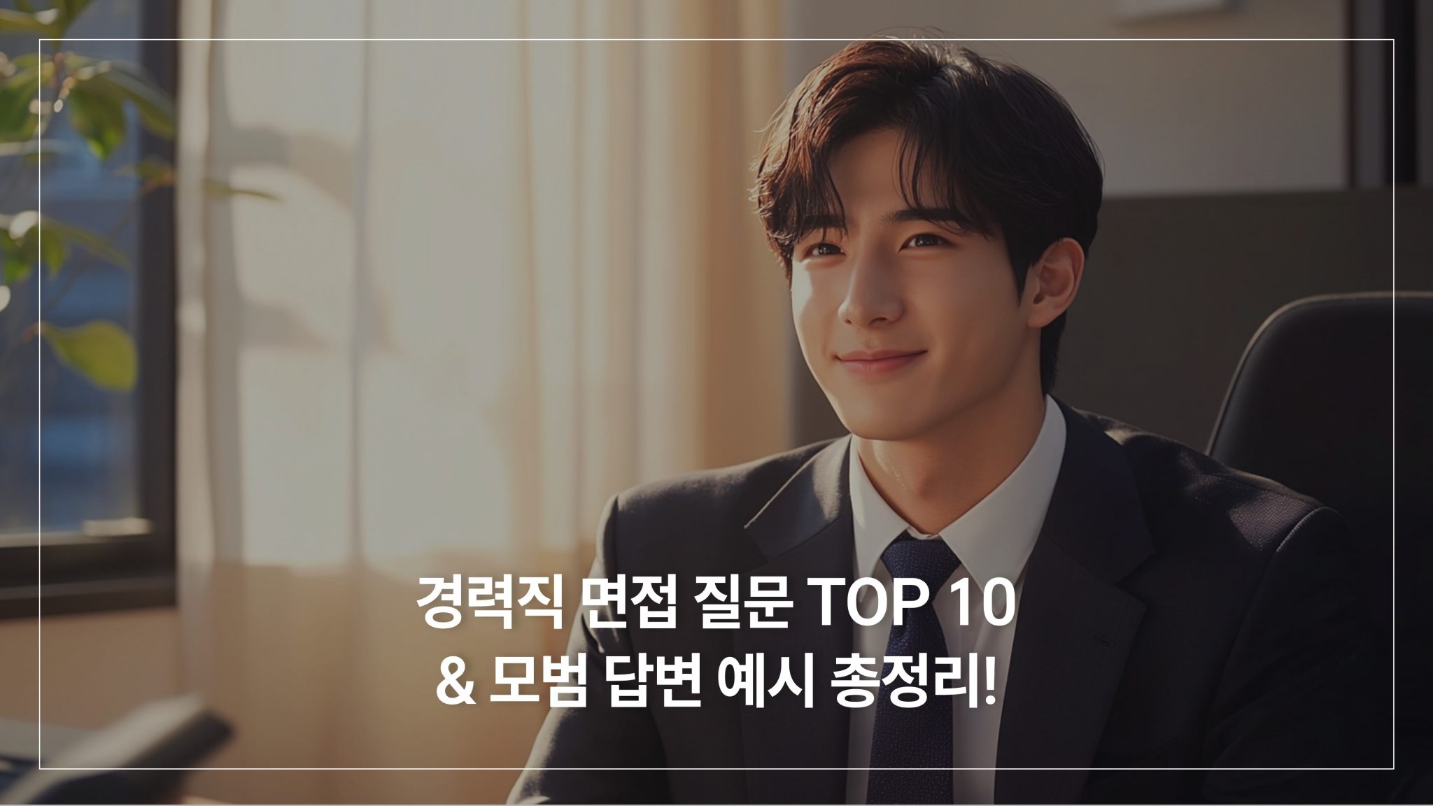 경력직 면접 질문 TOP 10 & 모범 답변 예시 총정리! - HAIJOB